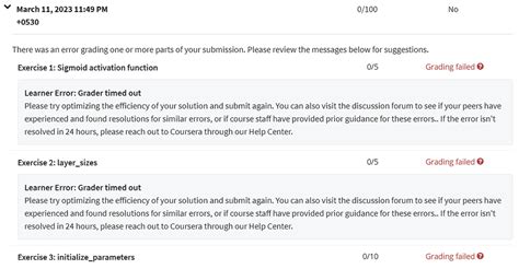 c2 w3 assignment learner error grader timed out calculus for
