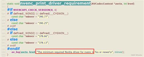Ffmpeg，英伟达jetson盒子看不到显卡驱动版本问题源码分析（the Minimum Required Nvidia Driver