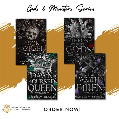 Gods And Monsters Series By Amber V Nicole Books World Uae