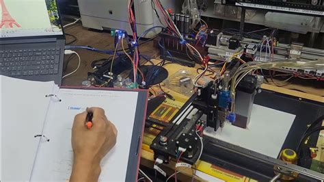 아두이노 Grbl Cnc 자작 프로젝트 레이저 모듈로 에펠탑 각인하기 Youtube