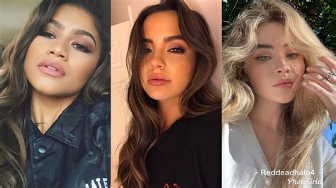 Modeling Selfies Dead Eyes And Close Ups Zendaya Vanessa Merrell Sabrina Carpenter Scrolller
