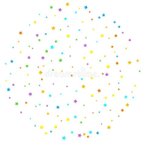 Regenboogfeestelijke Confetti Carnaval Vector Illustratie