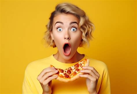 Premium Ai Image Photo Portrait Of Young Hungry Girl Friends Eating