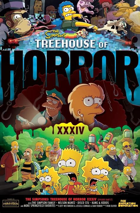 Simpsons Treehouse Of Horror 34 Poster Teases A Beloved Characters
