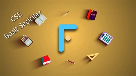 5 Css Seçiciler Basit Seçiciler Youtube