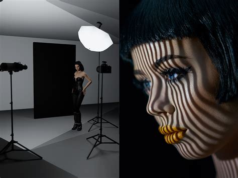 Face Projections The Lighting Series 07