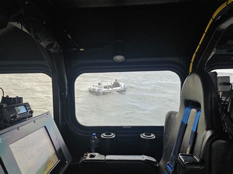 Rhyl Rnli Lifeboat Crew Save Three In Inflatable Rnli