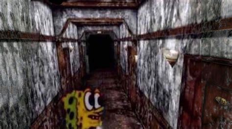 Spongebob In Silent Hill Aw Hell Naw Spunch Bob Know Your Meme
