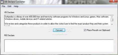 Download Vb Declare Converter
