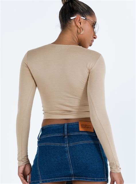 Bonja Top Dove Beige Princess Polly Au