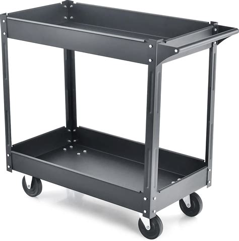 Giantexuk 23 Tier Tool Trolley Metal Frame Utility Service Cart With