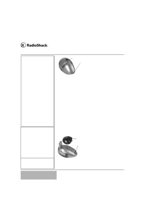 Radio Shack 63 1160 User Manual 1 Page