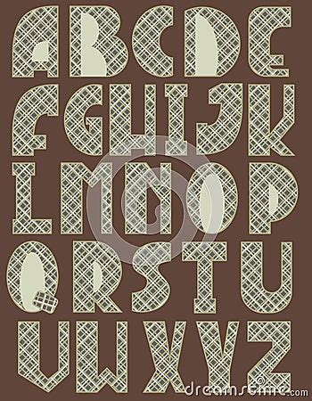 Cross English Alphabet Vector Illustration CartoonDealer Com 47687342