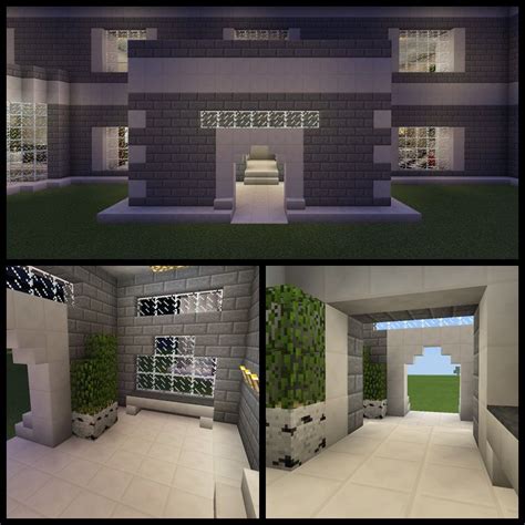 Minecraft House Entry Way Door Porch Front Entrance Creations