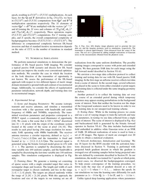 Deep Learning For Passive Synthetic Aperture Radar Deepai