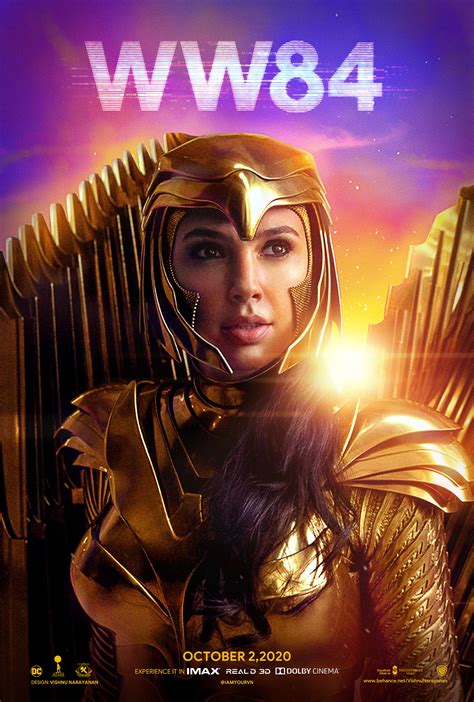 Wonder Woman 1984 Poster 2 Behance