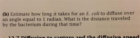 Solved Ular E 136 Rotational Diffusion A Consider A