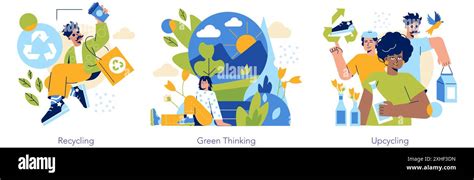 Upcycling Practices Stock Vector Images Alamy