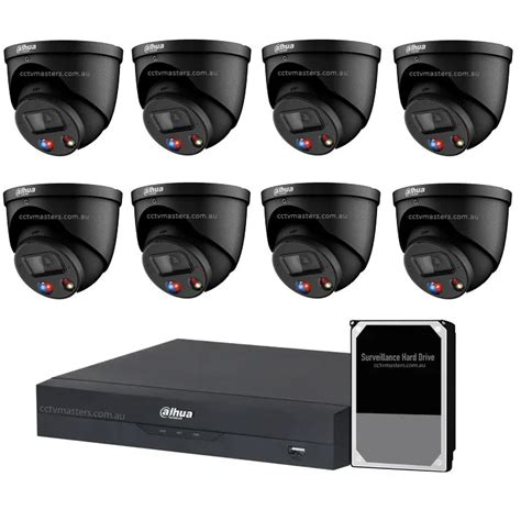Dahua Ai Active Deterrence Tioc 8mp Full Color 4k Bundle Kit 4ch Cctvmasters Com Au