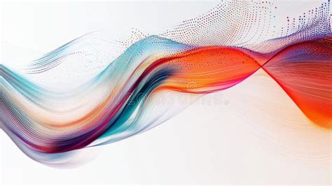 artistic computer display featuring colorful data analytics