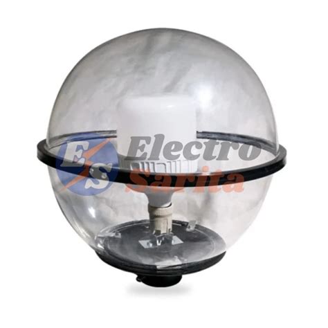 Farola Led Exterior Tipo Esfera Para Alumbrado Público Con Rosca E27