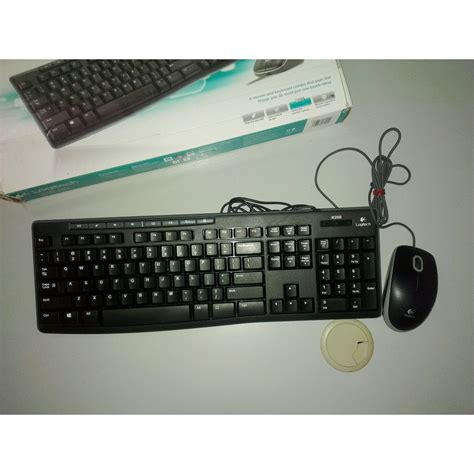 Logitech Mk200 Mouse Keyboard Media Combo Computers And Tech Parts And Accessories Computer