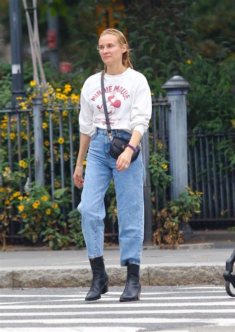 Diane Kruger Street Style New York City 10 14 2021 • Celebmafia