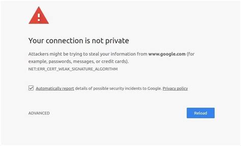 How To Fix The Browsing Error Your Connection Is Not Private