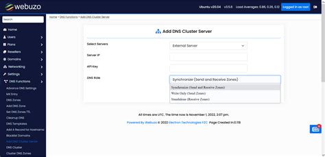 Webuzo 3 5 6 Launched Webuzo