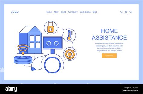 Home Assistant Concept Smart House Technology For Automated Comfort