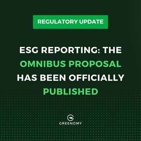 Omnibus Csrd Eutaxonomy Csddd Greenomy
