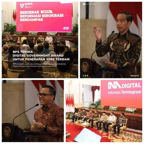 Bps Receives Digital Government Award For Best Spbe Implementation
