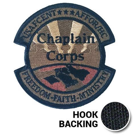 Usafcent Chaplain Corps Patch Ocp Hook Back Kel Lac