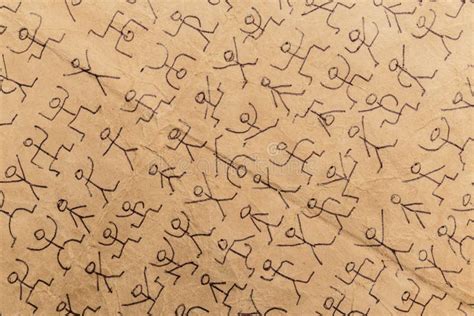 Secret Code Dancing Men Stock Image Image Of Close 157131767