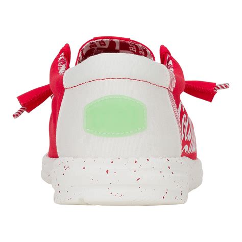 Wally Coke True Redwhite Official Website Of Heydude Shoes Lightweight And Comfortable Shoes