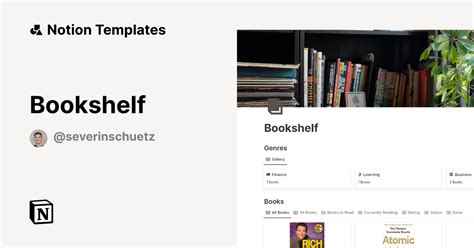 Bookshelf Template Notion Marketplace Bookshelf Template Notion Marketplace