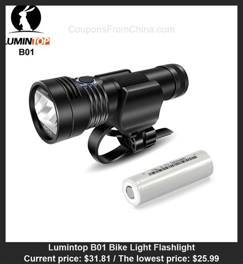 Lumintop B01 Bike Light Flashlight for 31.81 USD with coupon (Best ...