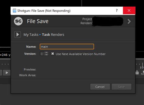 Shotgun Tk Nuke Crashes On File Save Pipeline Integrations Community Flow Production Tracking