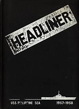 Uss Philippine Sea Cvs 47 Westpac Cruise Book 1957 58