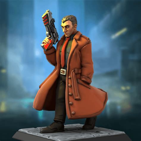 My Updated Version Of Rick Deckard Of Blade Runner 1982 Super Happy With It R Heroforgeminis