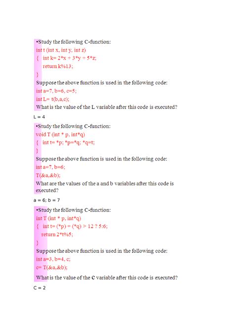 Exercise 3 Practical Exam Of Cea And Prf Computer Architecture L