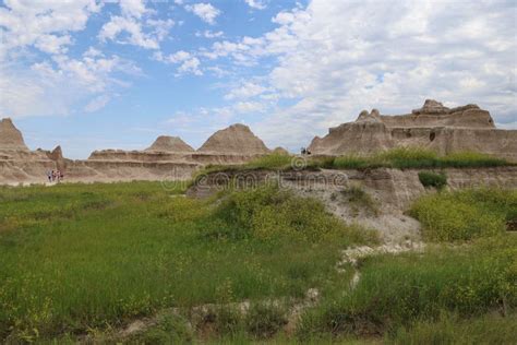 Parque Nacional De Los Badlands En Dakota Del Sur Foto De Archivo