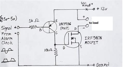 Transistors Circuit Triggers With Bad Voltage 0 05v Electrical Engineering Stack Exchange