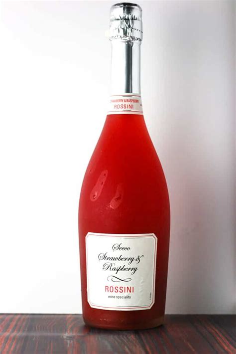 Trader Joes Secco Strawberry And Raspberry Rossini Review Bubbly Sweet And Ready To Party