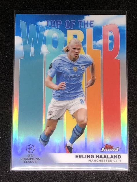 Yahooオークション アーリングハーランド Topps Finest Top Of The