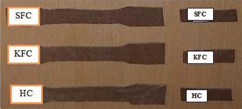 Tensile And Impact Test Specimens Download Scientific Diagram