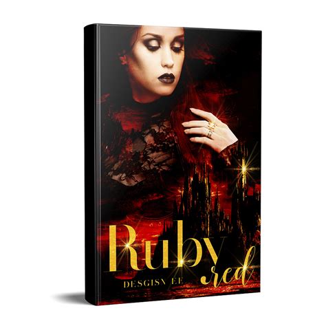 Ruby Red The Book Cover Designer