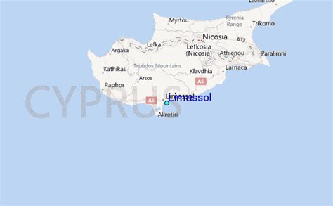 Limassol Tide Station Location Guide