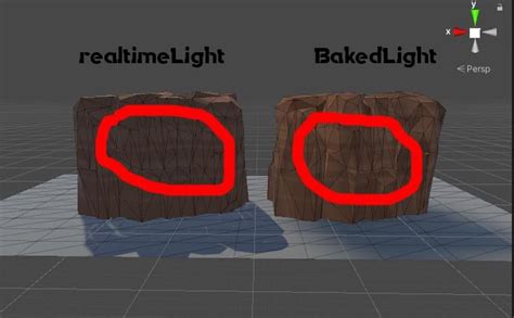 Why Real Time Light And Baked Light Time Has Big Different Runity