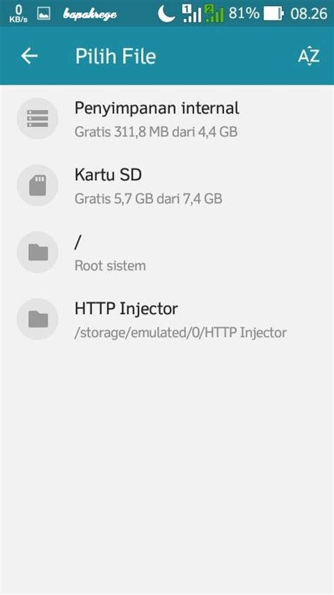 tutorial menggunakan config injector premium bocil ssh